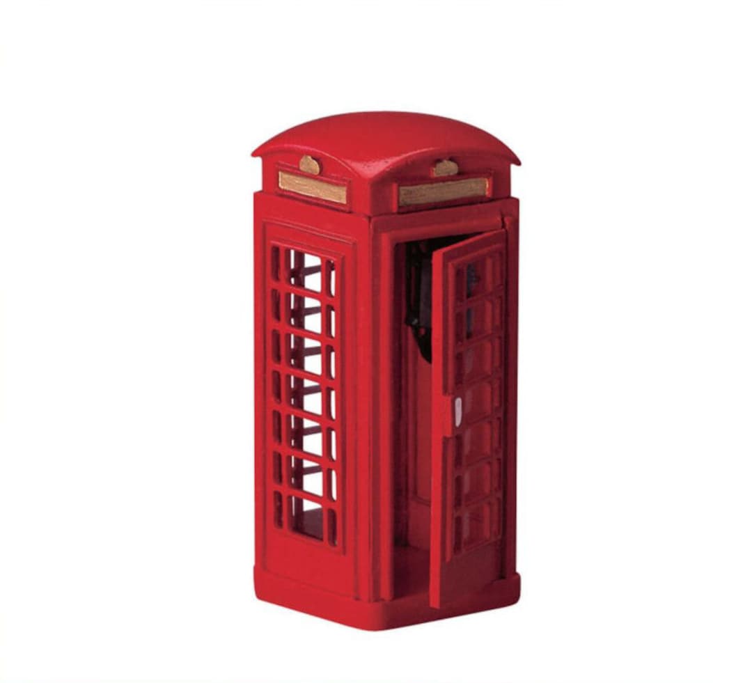 Lemax TELEPHONE BOOTH # 44176 Christmas Village Figurines 2004 New ...