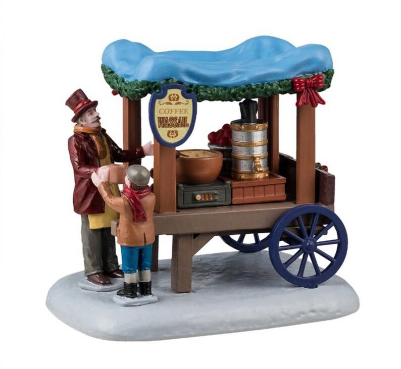 Lemax COFFEE WASSAIL # 43713 Christmas Caddington Village Figurines ...