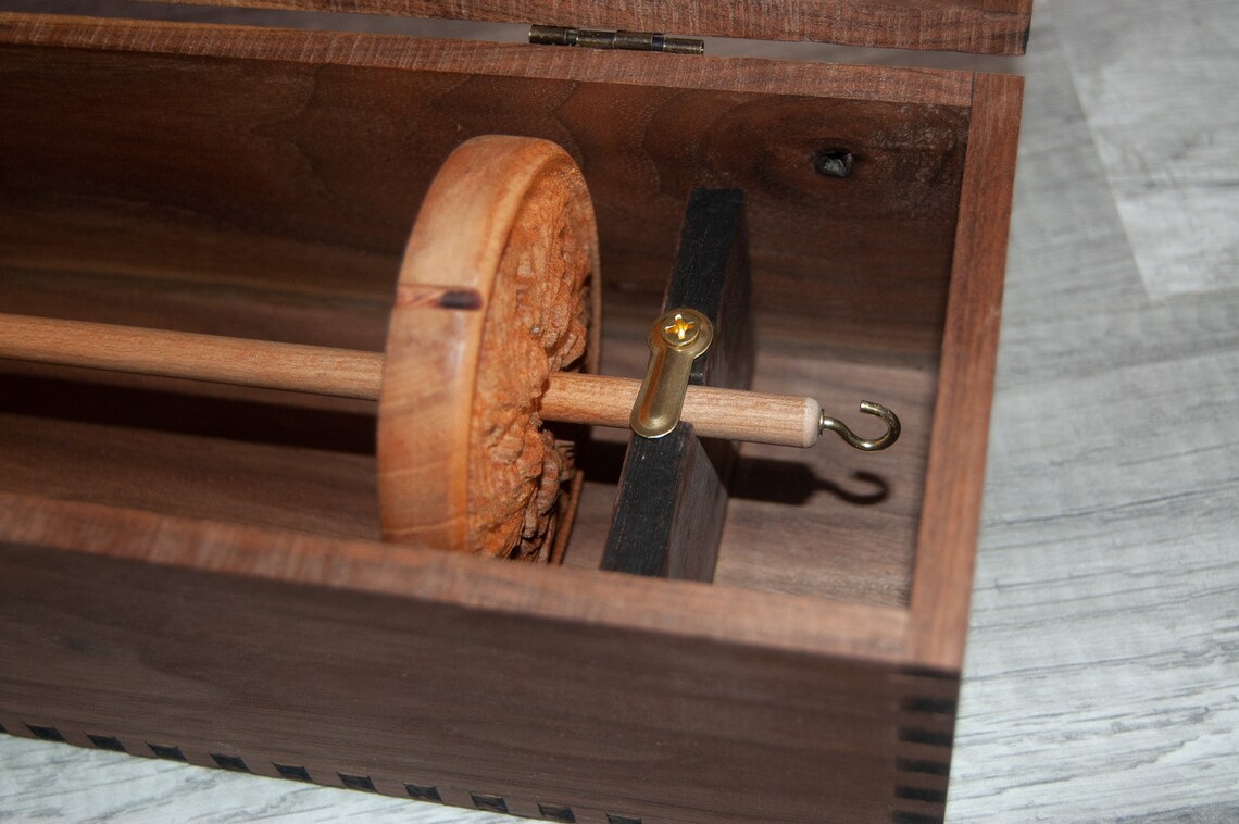 Spindle Box Gift Ideas Spindle Storage Spindle Case - Etsy