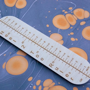 Heel 2 Toe Ruler - Etsy