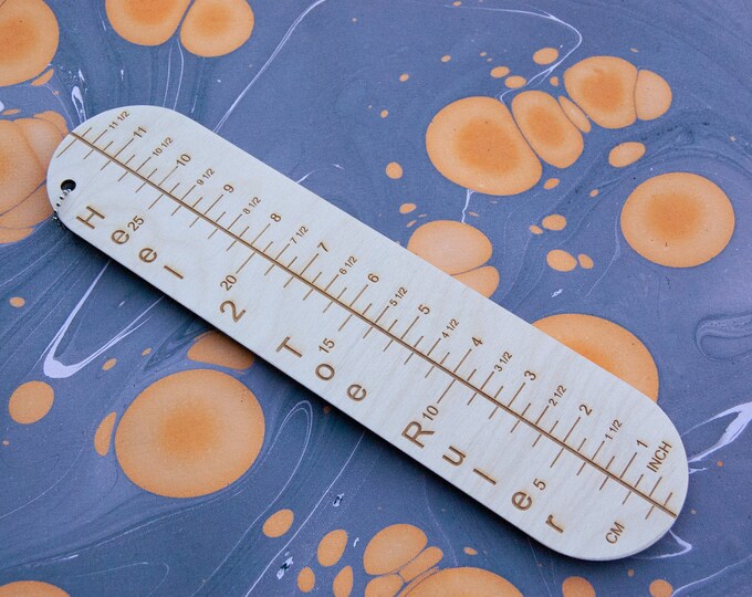 Heel 2 Toe Ruler - Etsy