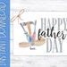 Father's Day Gift Tag, Father's Day Sign, Tool Themed Father's Day Tag ...