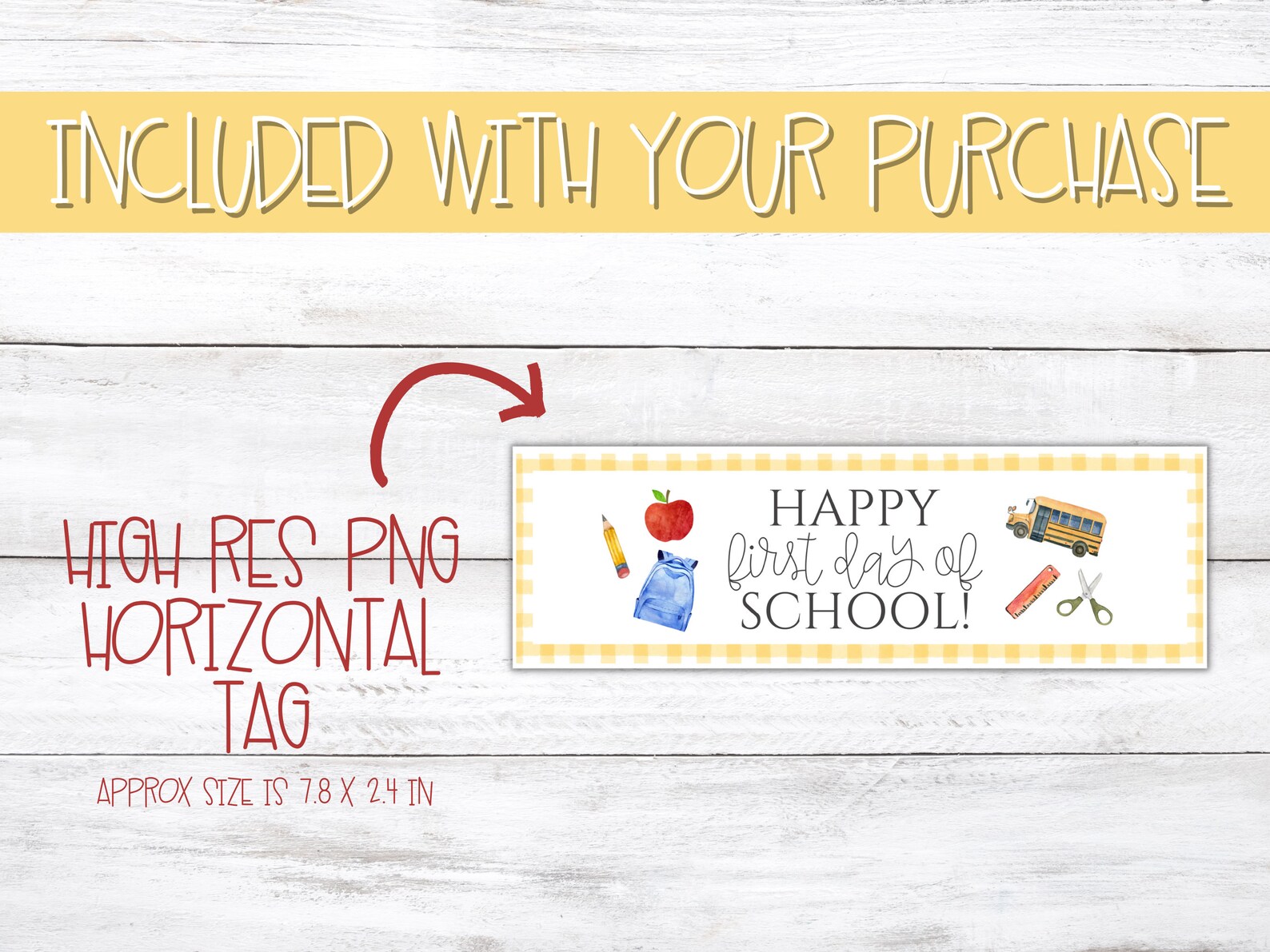 First Day of School Printable Teacher Tag First Day of School Printable ...