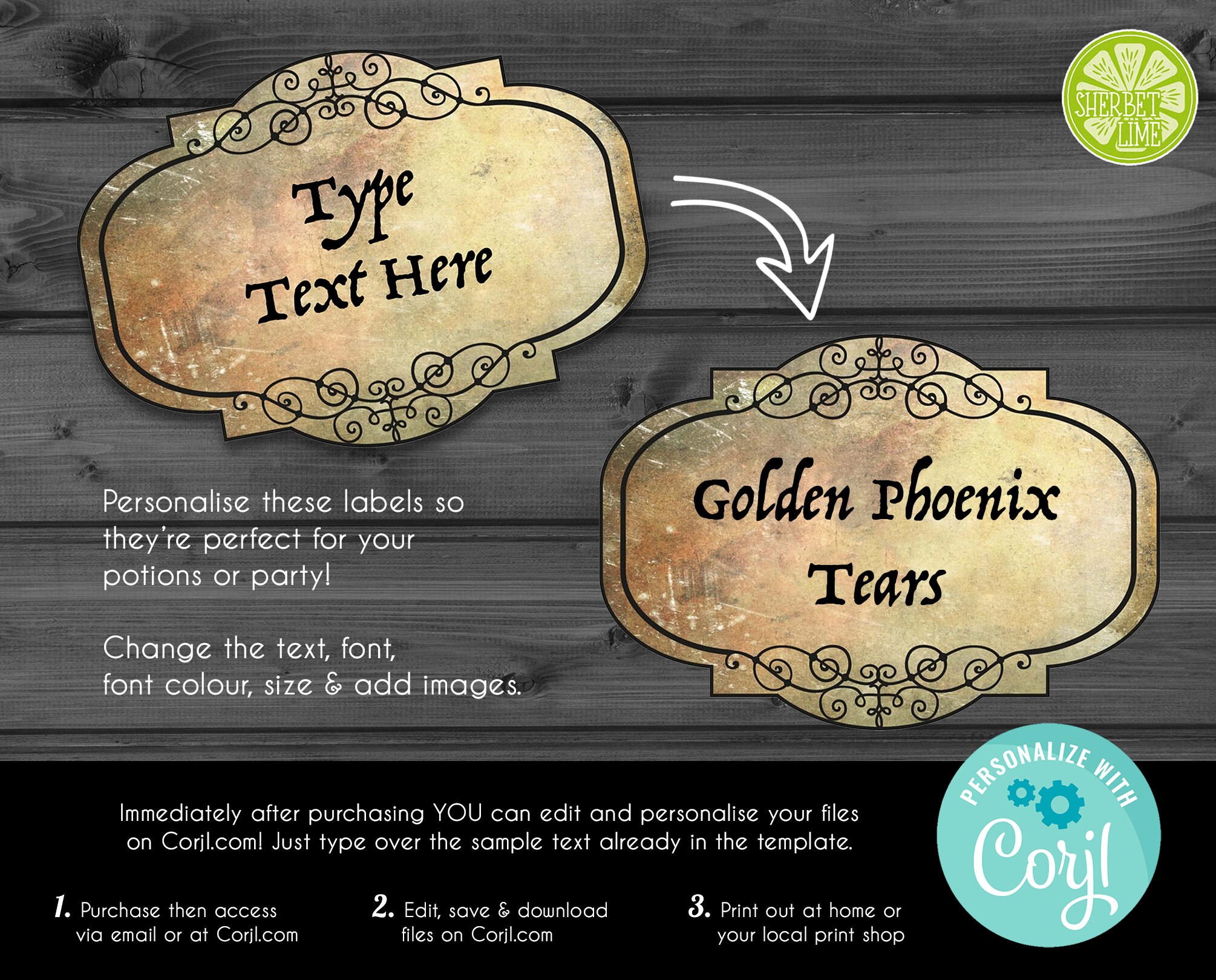 Editable Apothecary Potion Labels Blank Vintage Labels - Etsy Canada