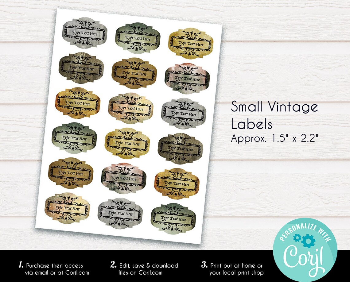 Editable Apothecary Potion Labels Blank Vintage Labels - Etsy Canada