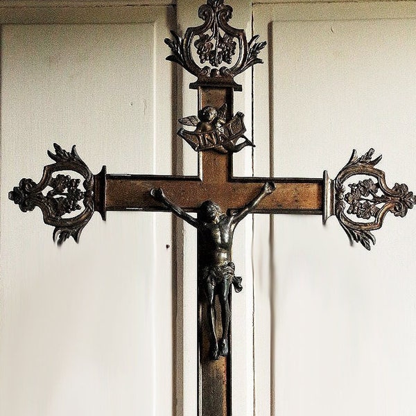 Standing Catholic Cross - Etsy