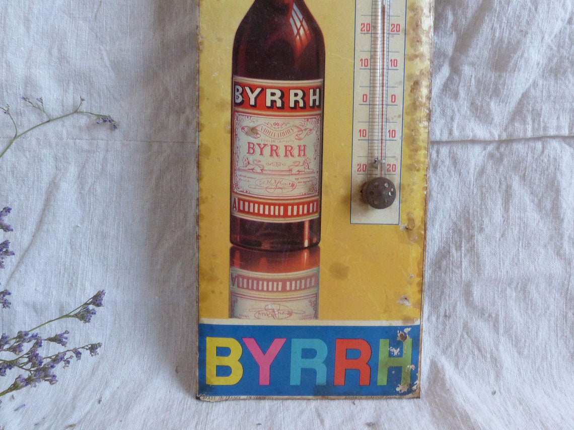 French Vintage Alcohol Publicity Sign. Byrrh Liquor Sign. - Etsy