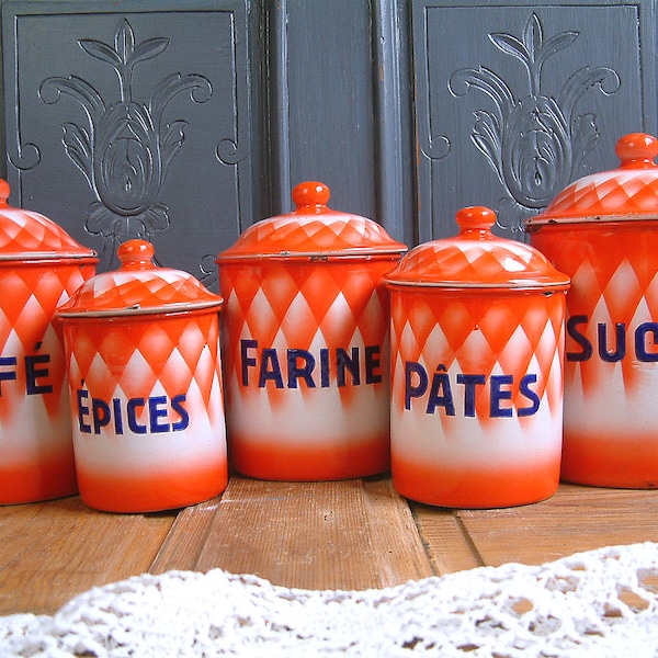 French Canisters - Etsy