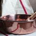 Antique French Giant Heavy Copper Jam, Chocolate Pot. Professional ...