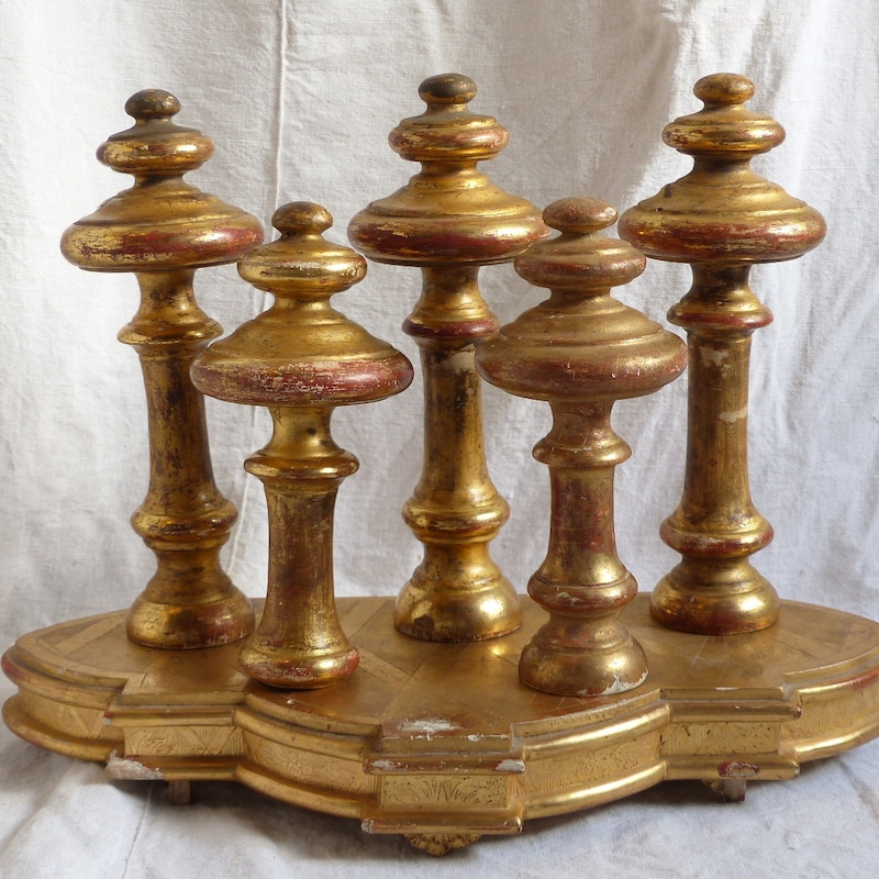 Wood Finials - Etsy