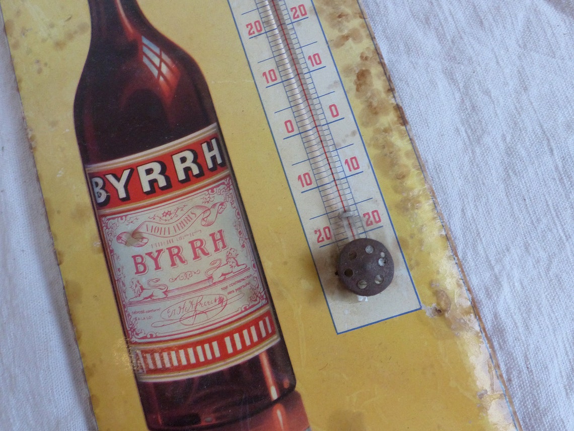 French Vintage Alcohol Publicity Sign. Byrrh Liquor Sign. - Etsy