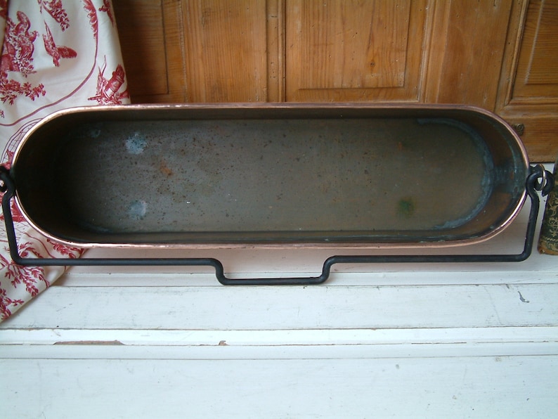 Antique French Copper Fish Kettle. Very Large. Professional | Etsy