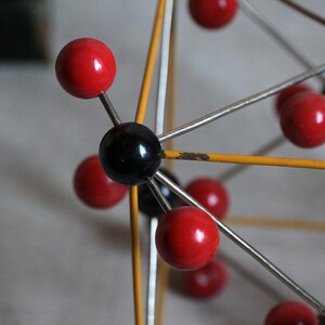 Vintage CO2 Molecule Model. Carbon Dioxide Scientific Molecular Model ...