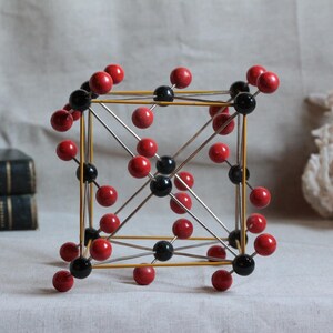 Vintage CO2 Molecule Model. Carbon Dioxide Scientific Molecular Model ...