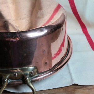 Antique French Giant Heavy Copper Jam, Chocolate Pot. Professional ...