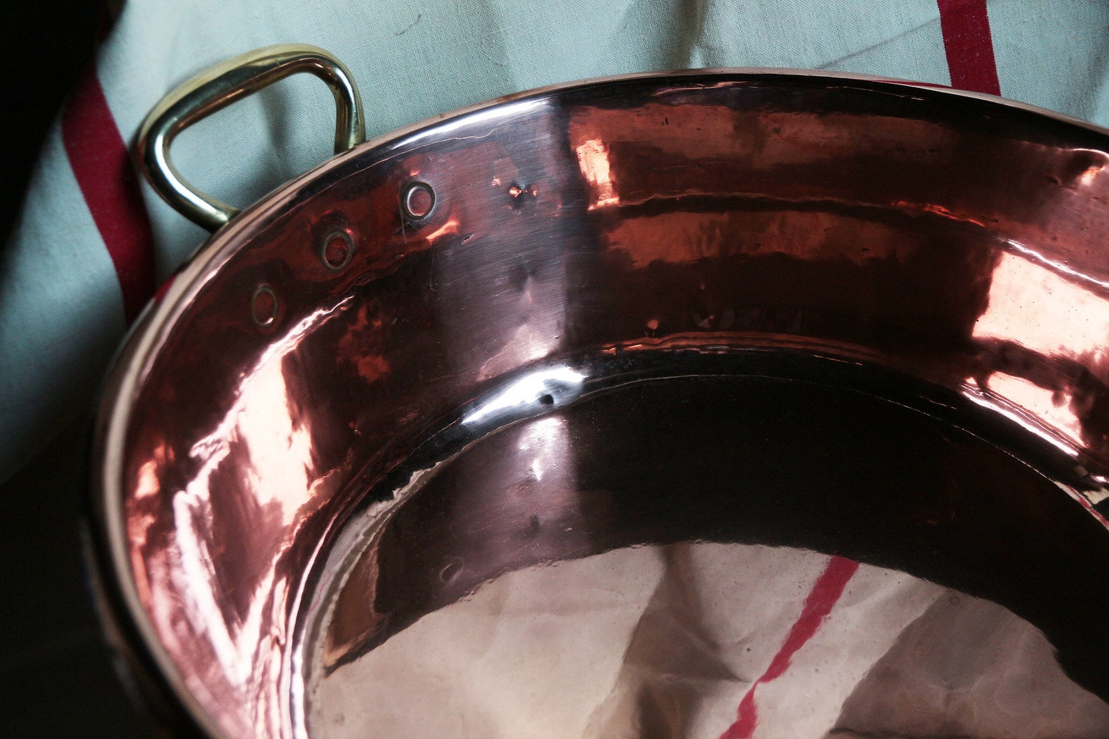 Antique French Giant Heavy Copper Jam, Chocolate Pot. Professional ...