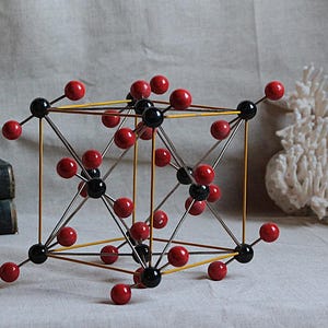 Vintage CO2 Molecule Model. Carbon Dioxide Scientific Molecular Model ...