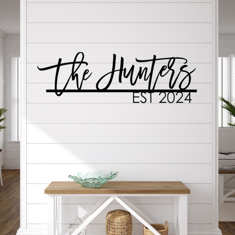 Last Name Signs - Etsy