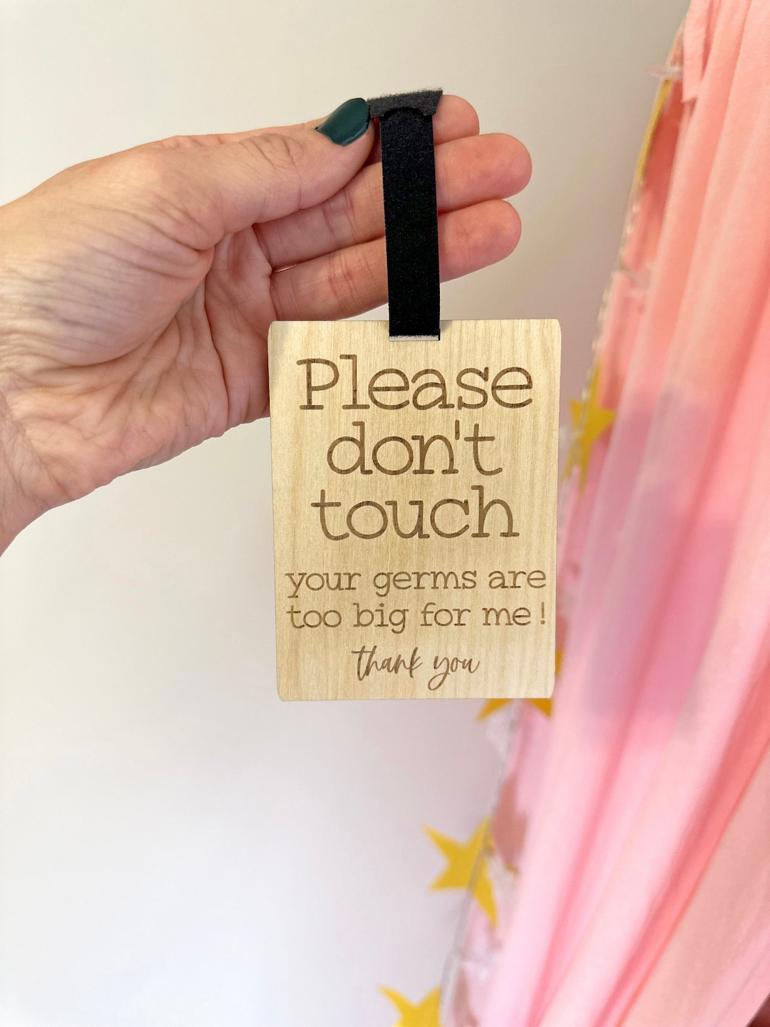 Please Don't Touch Baby Carseat Sign | Baby Carseat Sign | Baby Shower ...