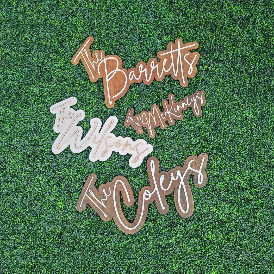 Large Last Name Sign Wedding Name Sign Wood Last Name Sign - Etsy