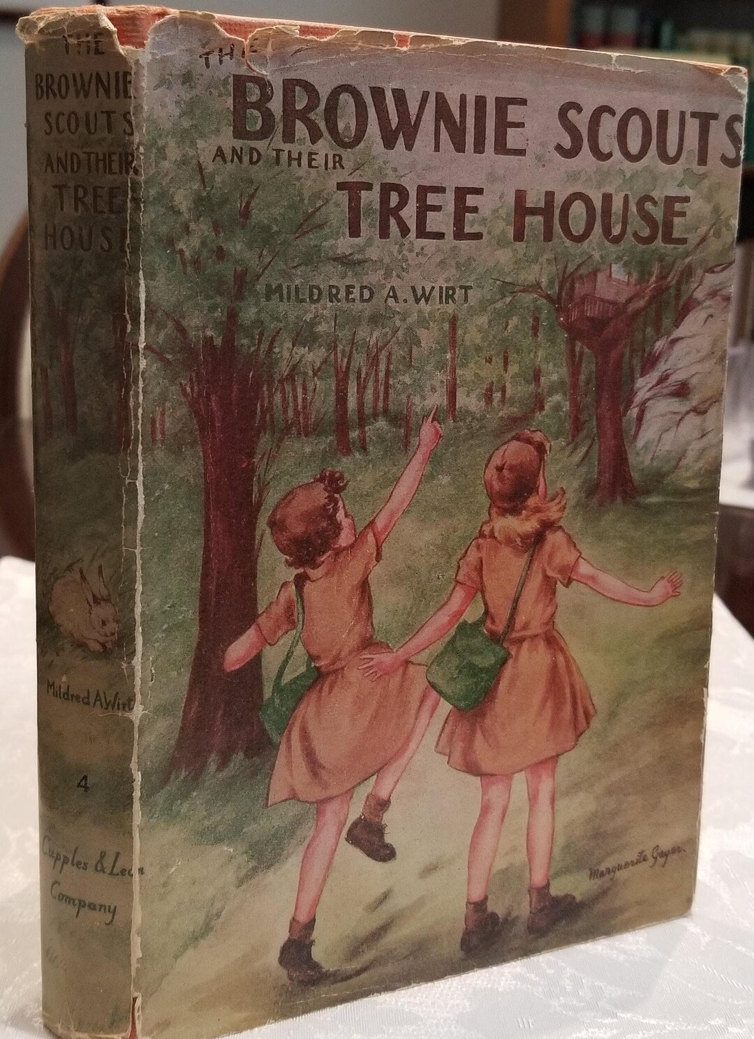 The Brownie Scouts and Their Tree House by Mildred A. Wirt (1951, 1st ...