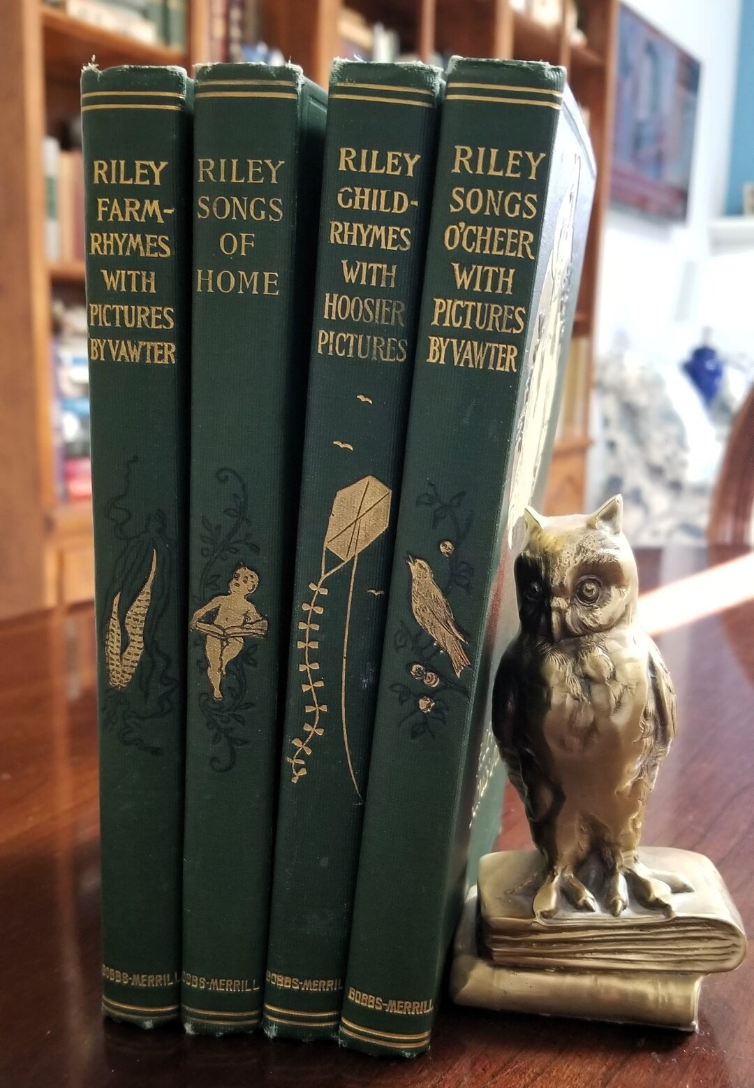 James Whitcomb Riley Poetry in 4 Volumes (1905, 1910) - Etsy