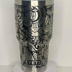 30 Oz Yeti Rambler With 360 Seamless Engrave - Etsy