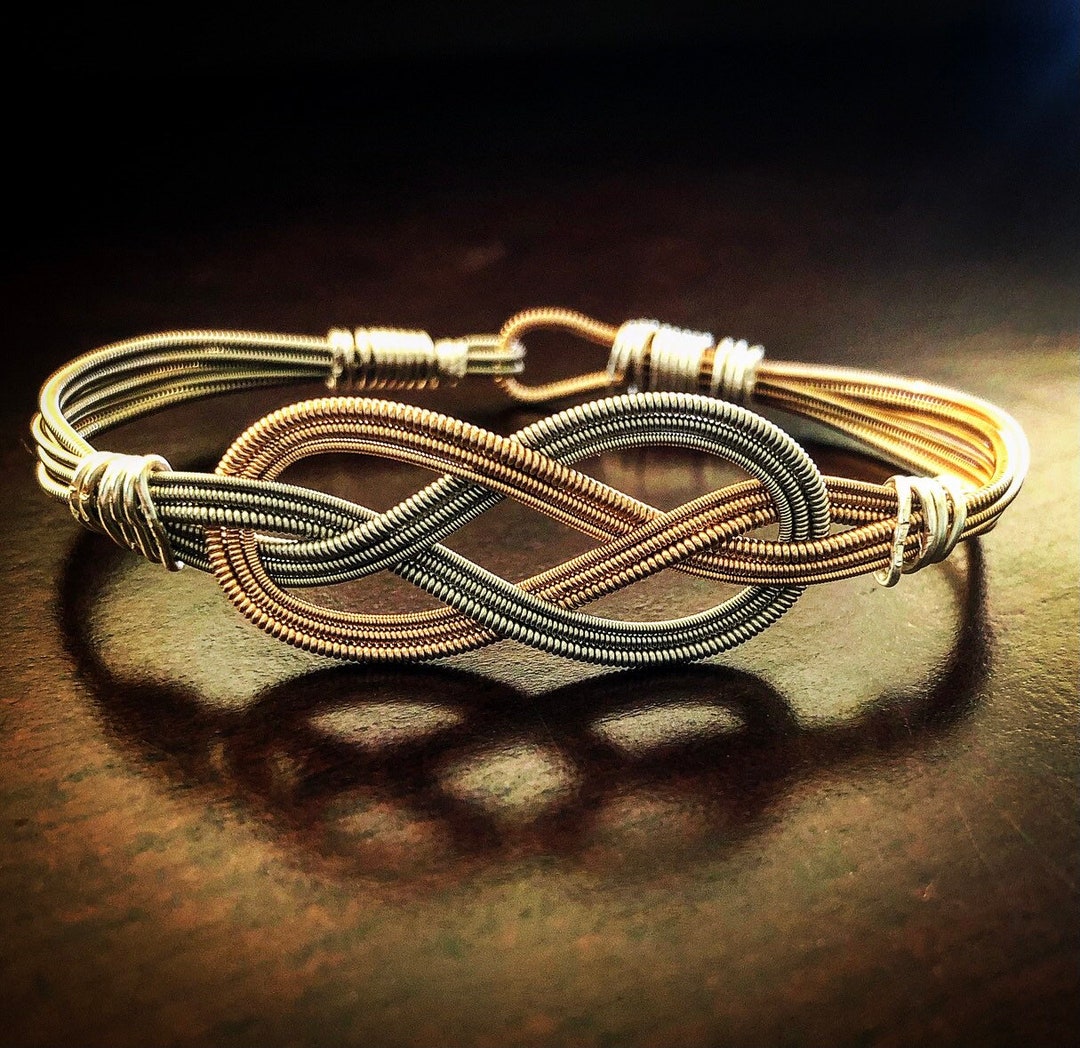 Infinity Guitar String Bracelet - Etsy