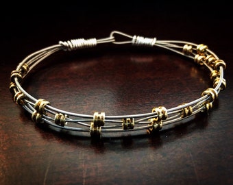 Little Guitars Guitar String Bracelet by Halo Missions - Etsy