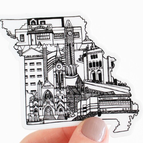 Saint Louis University Sticker SLU Sticker College Sticker - Etsy