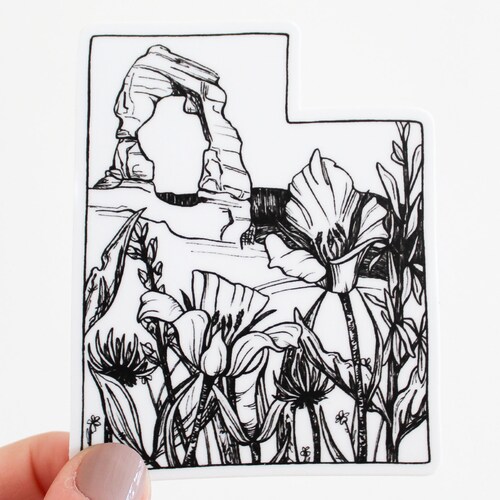 Utah Beehive Stickerfree SHIP Utah Sticker Beehive State - Etsy