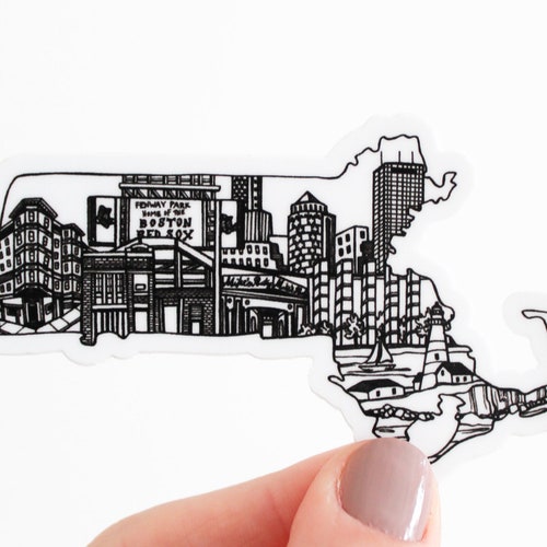 Boston Sports Sticker | Etsy