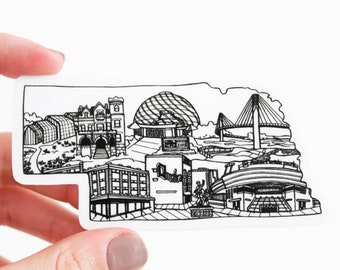Omaha Stickers - Etsy