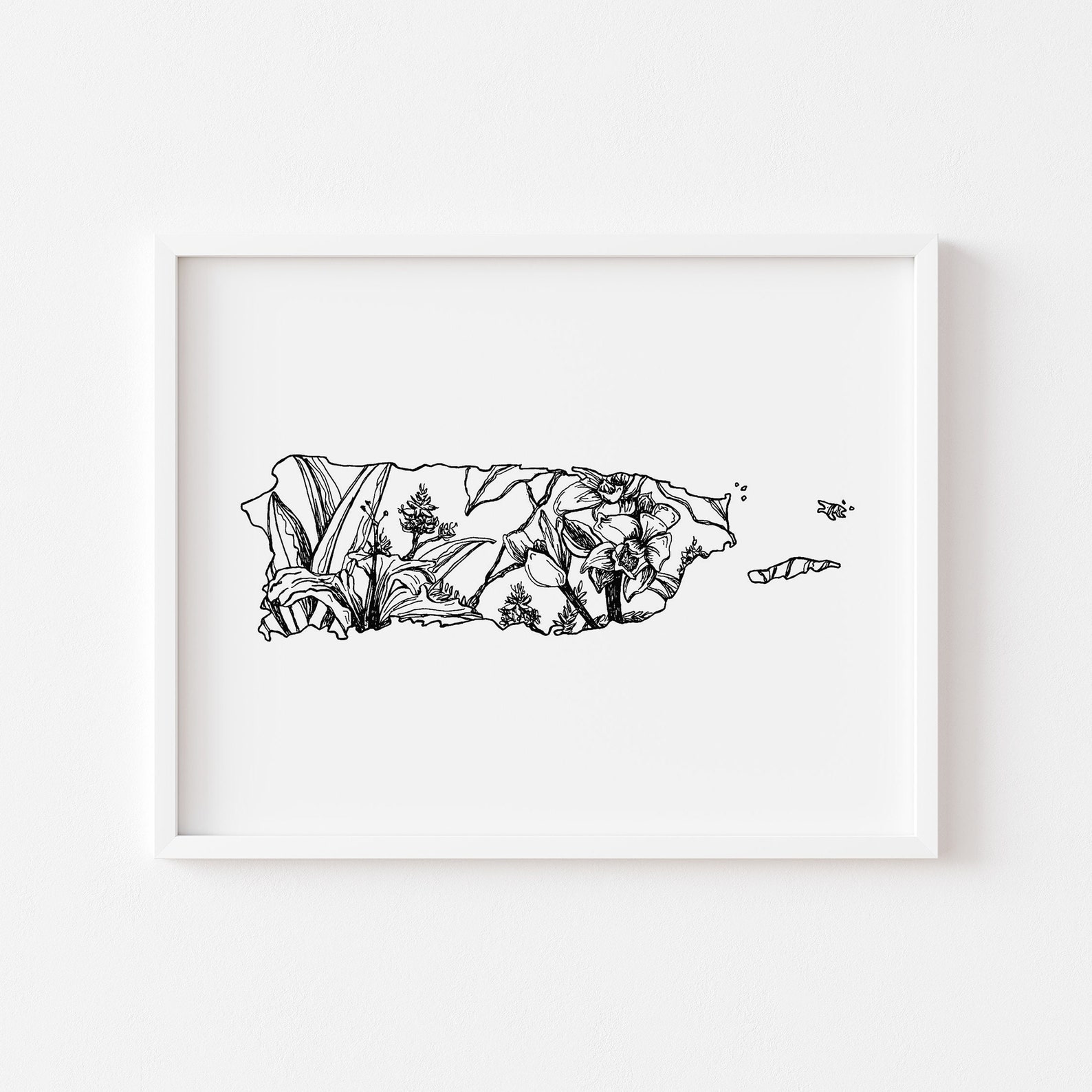 Puerto Rico Art Puerto Rico Print Puerto Rico Art Print - Etsy