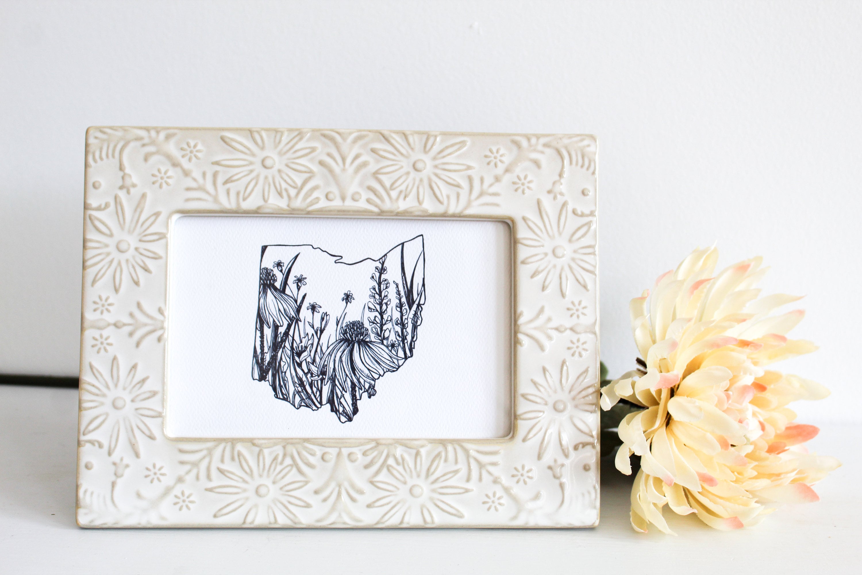 Ohio Art Ohio Print Ohio Art Print Ohio Wall Art Ohio Gift | Etsy