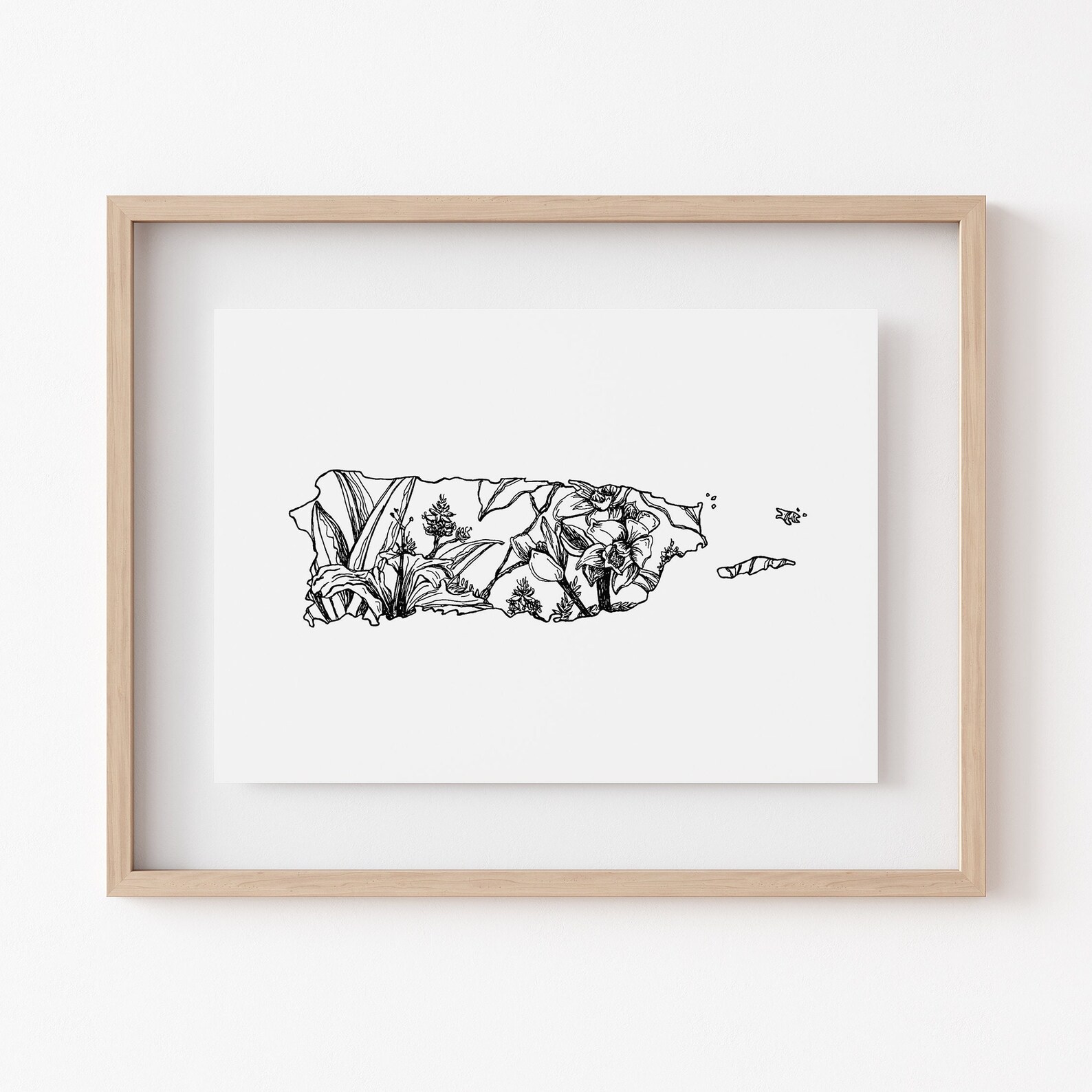 Puerto Rico Art Puerto Rico Print Puerto Rico Art Print | Etsy