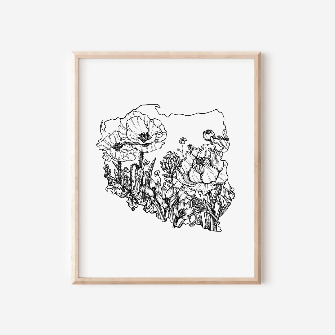 Poland Art, Poland Print, Poland Art Print, Poland Wall Art, Poland ...