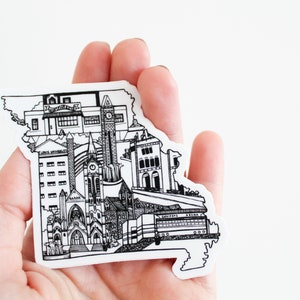 Saint Louis University Sticker, SLU Sticker, College Sticker, State ...