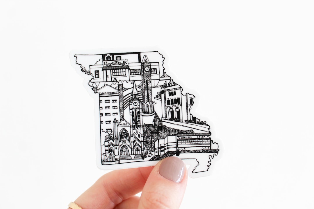 Saint Louis University Sticker, SLU Sticker, College Sticker, State ...