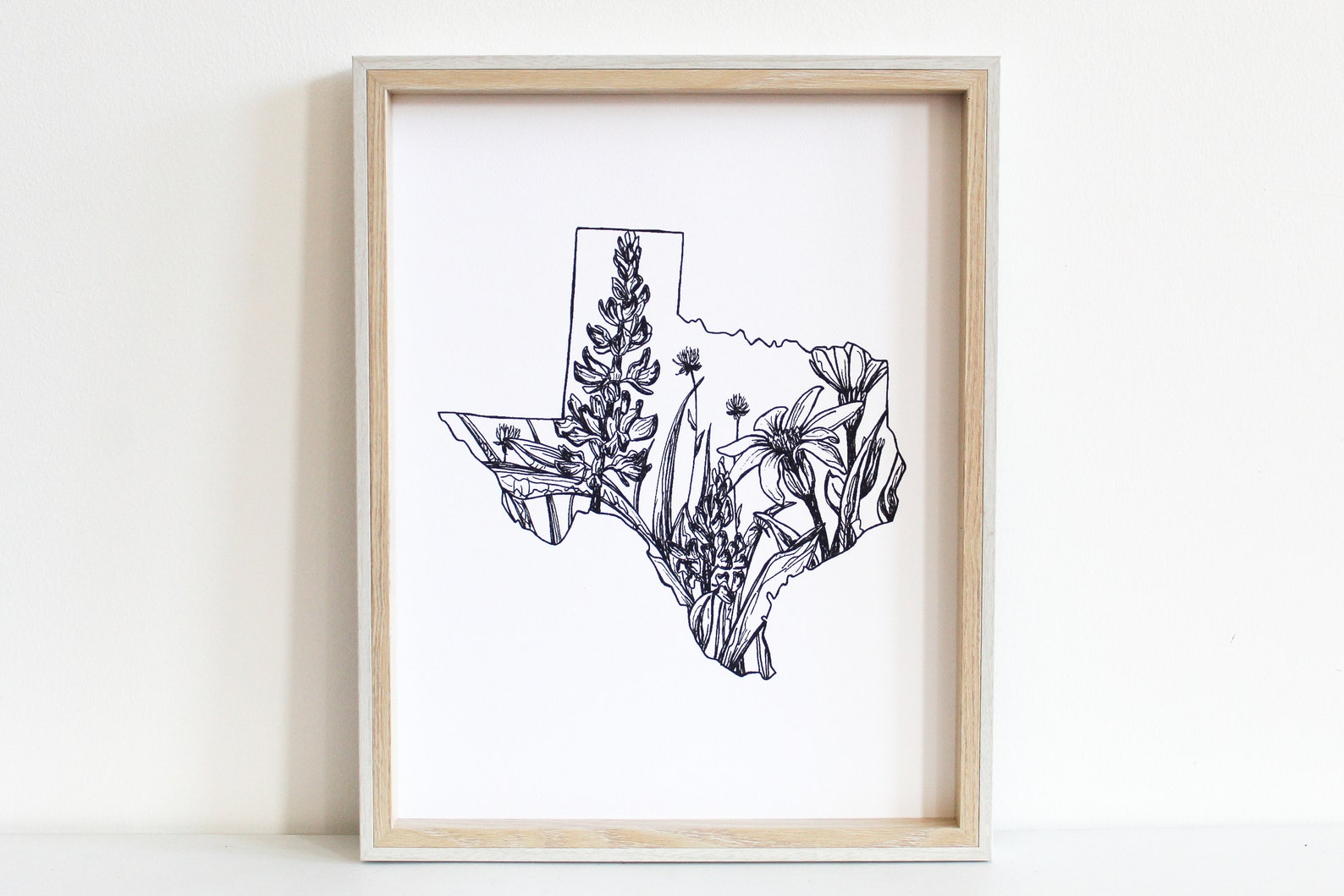 Texas Art Texas Print Texas Art Print Texas Wall Art Texas | Etsy