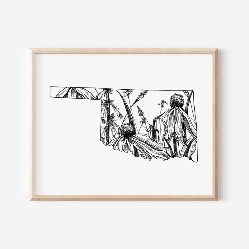 Oklahoma Art - Etsy
