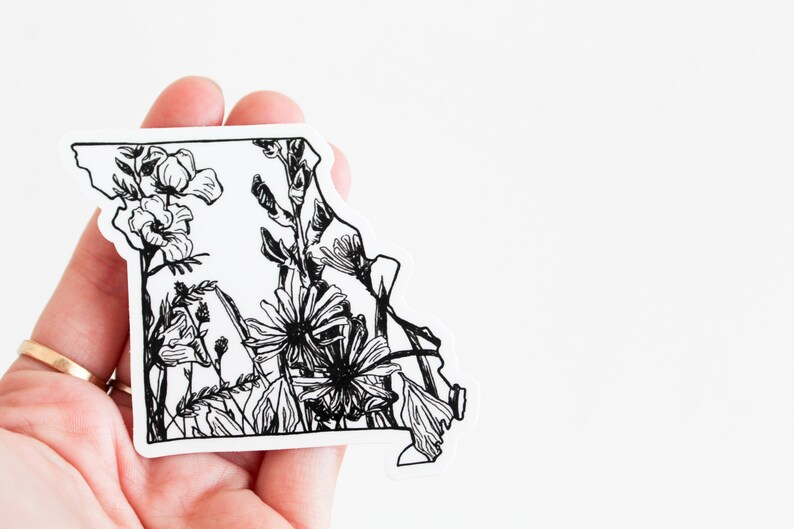 Missouri Sticker State Sticker - Etsy