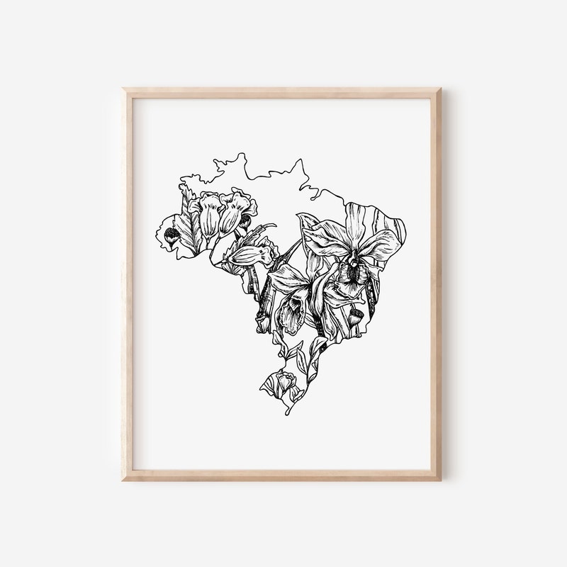 Brazil Art - Etsy