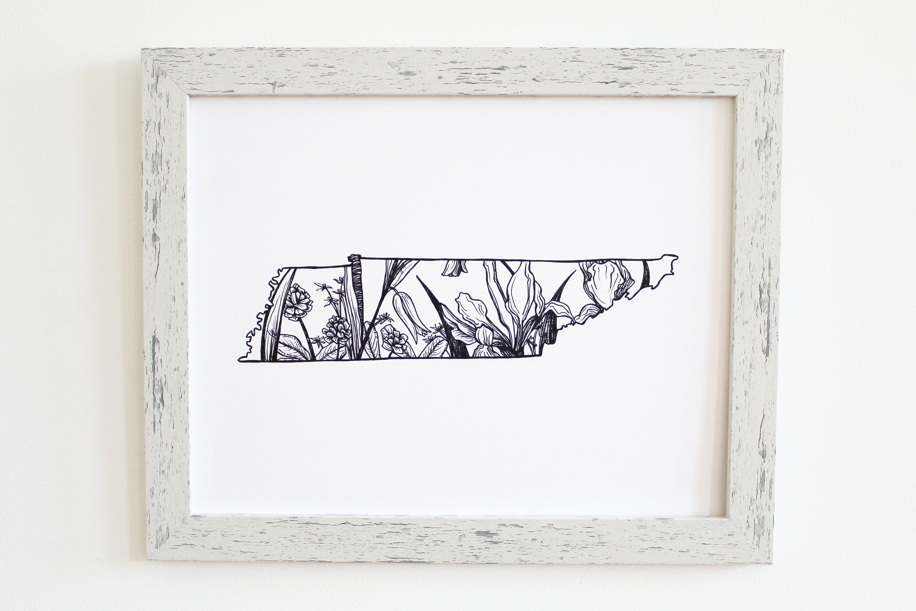 Tennessee Art Tennessee Print Tennessee Art Print Tennessee | Etsy