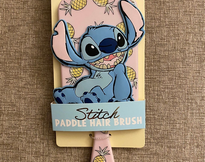 Disney Lilo and Stitch Pineapple Paddle Brush - Etsy