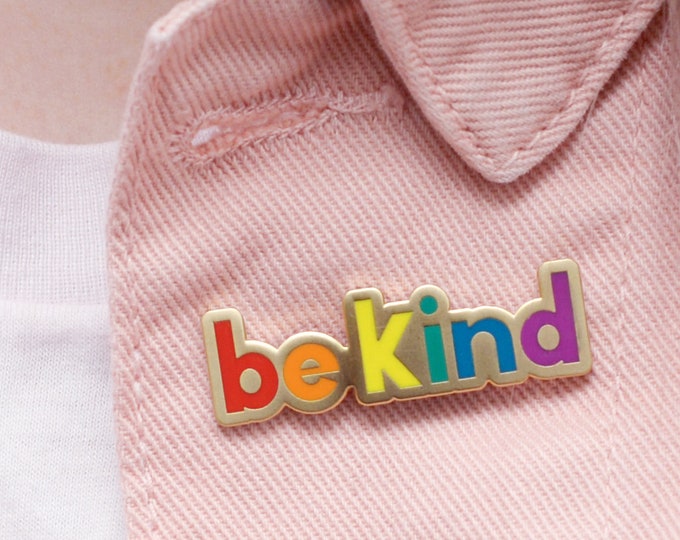BE KIND PIN - Etsy