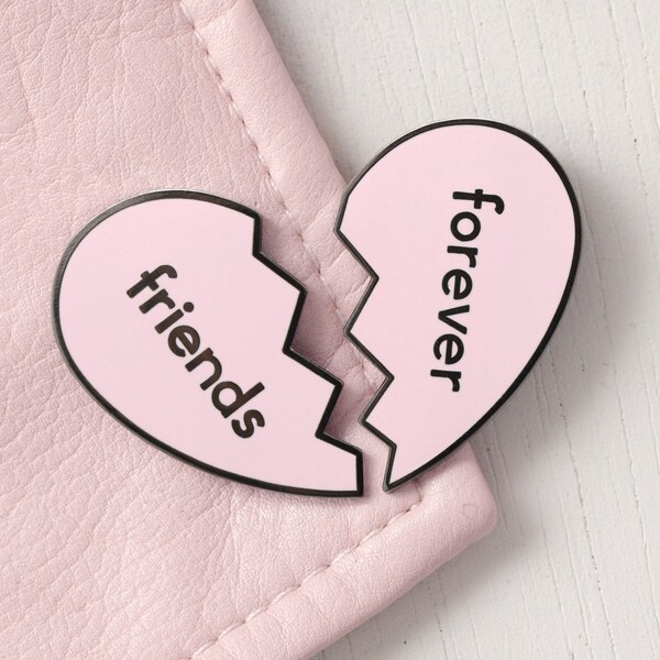 Bff Enamel Pin - Etsy