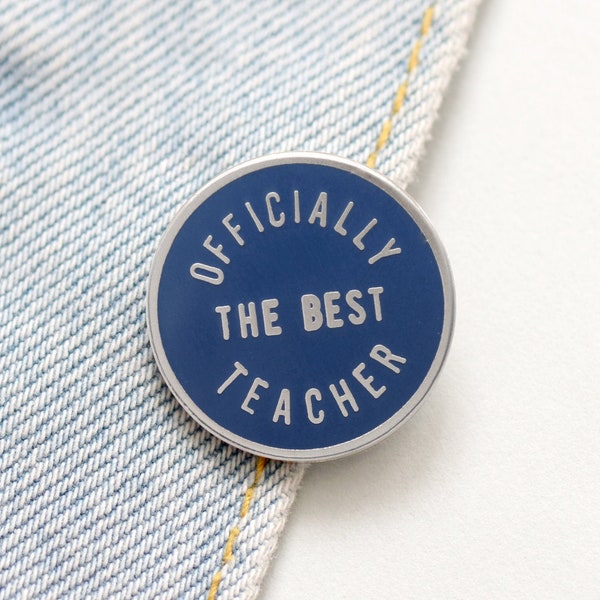 Teacher Pin - Etsy