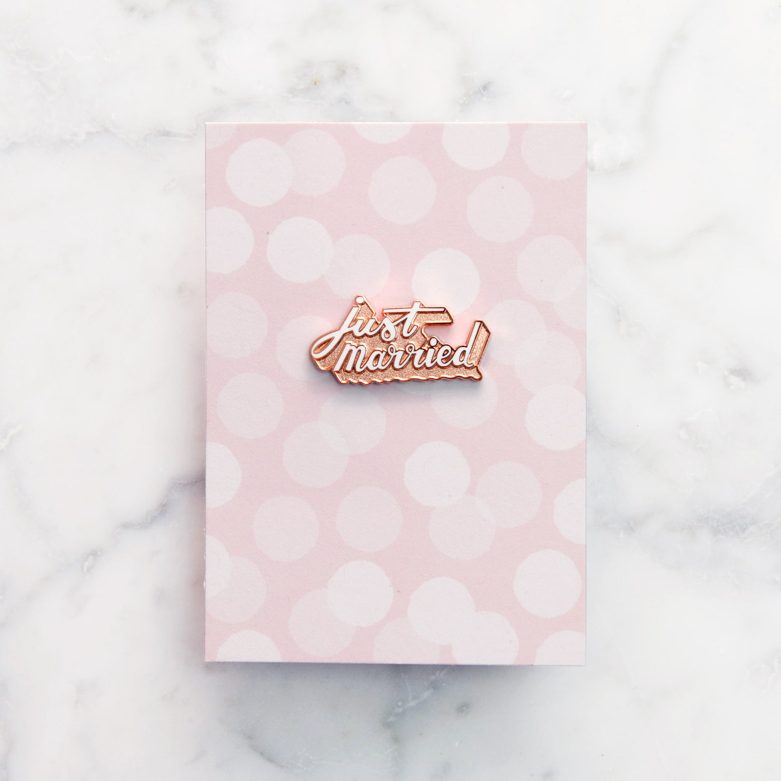 Just Married Enamel Pin Wedding Enamel Pin Hen Party Badge - Etsy