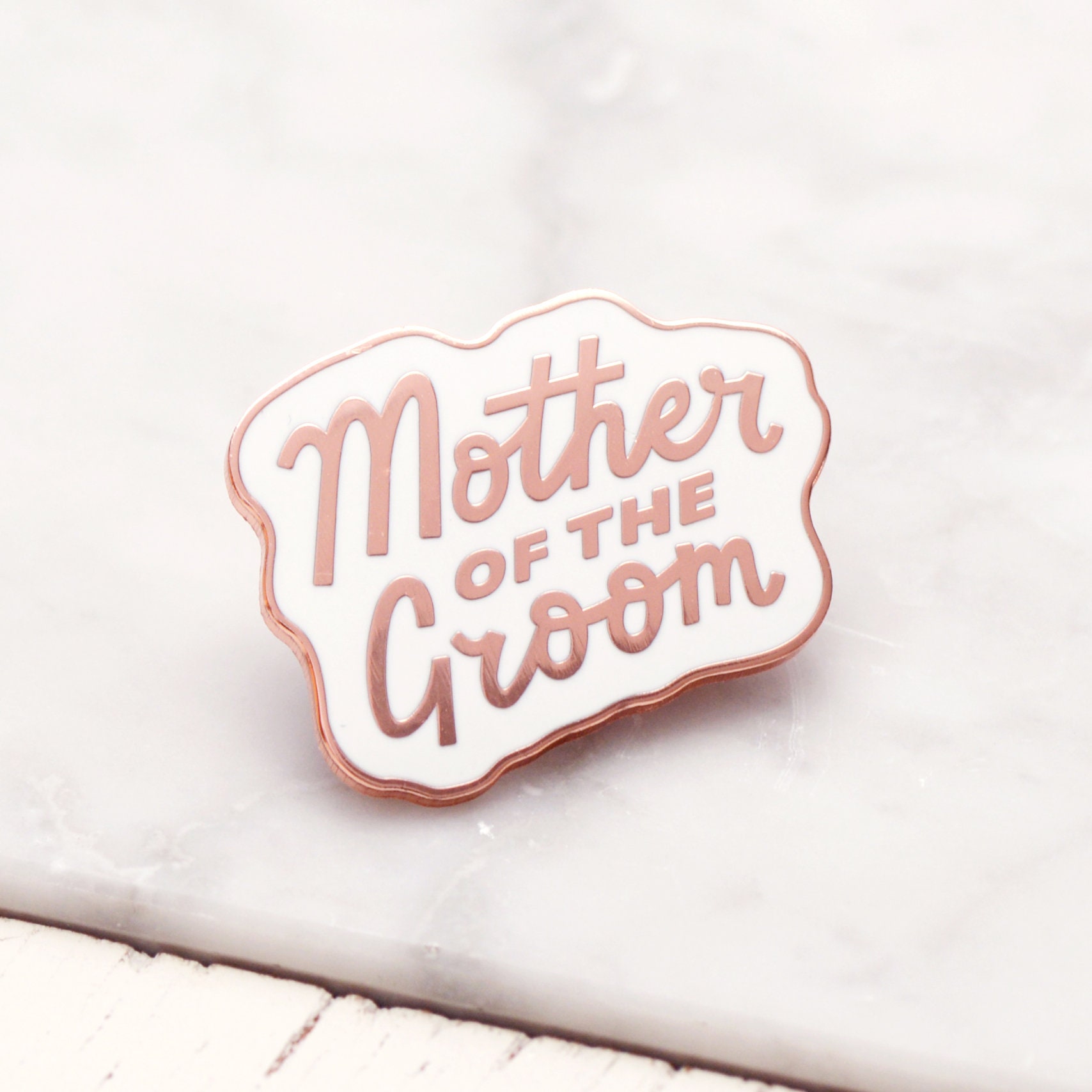 Mother of the Groom Enamel Pin Wedding Pin Hen Party Badge - Etsy UK